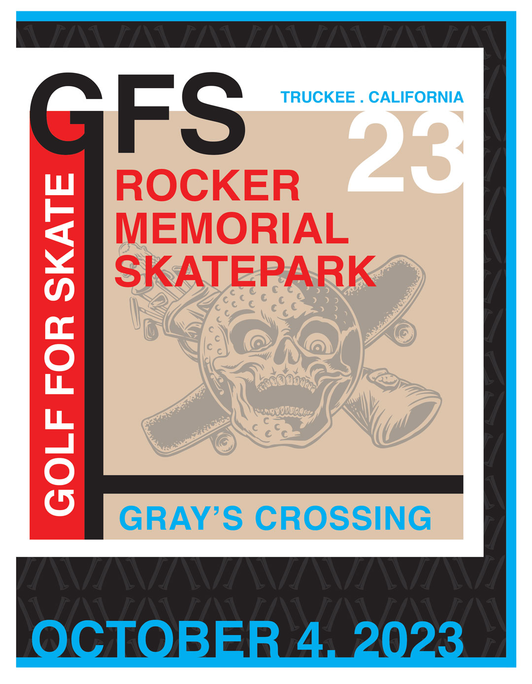 Golf For Skate - Rocker Memorial Skatepark